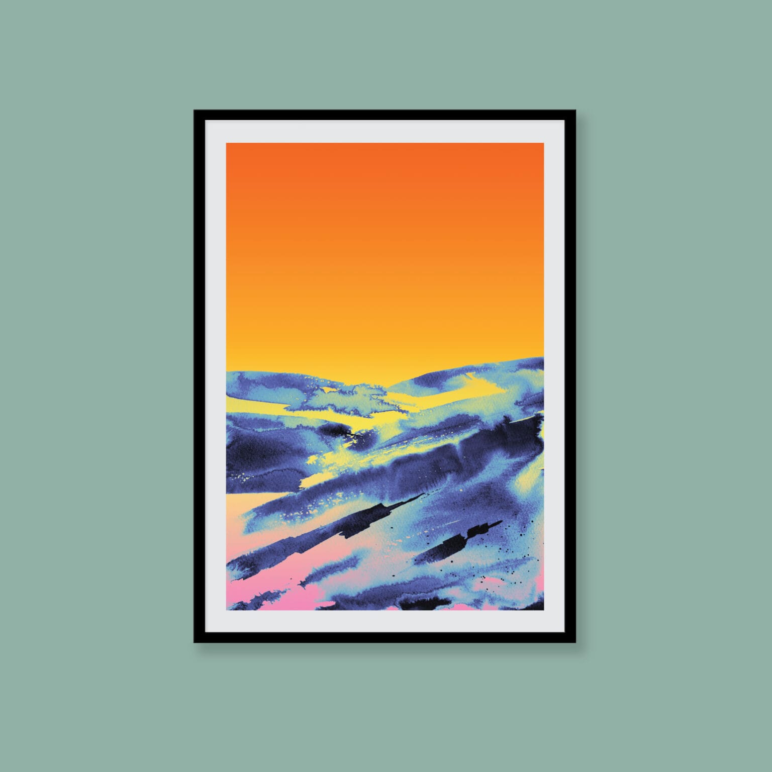 Sunrise | Calm – Art Print - Paper + Land