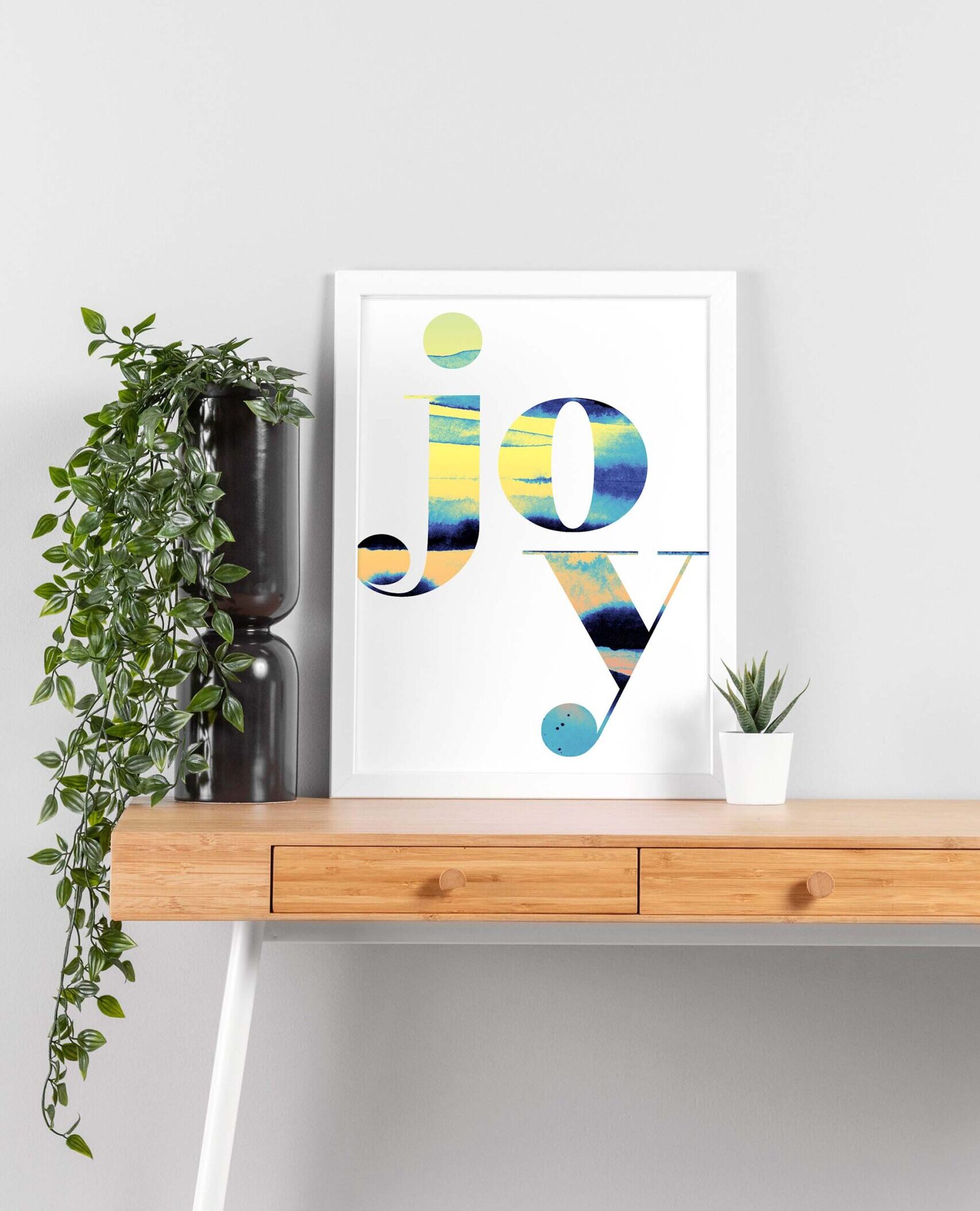 Joy | Type – Art Print - Paper + Land